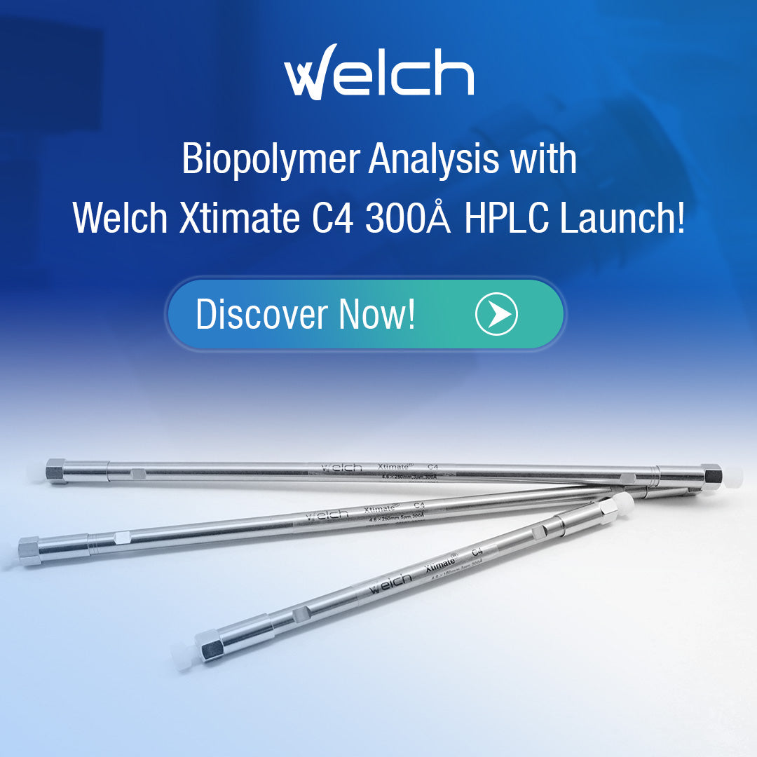 Biopolymer Analysis with Welch Xtimate C4 300Å hplc Column . – Welch Materials, Inc.