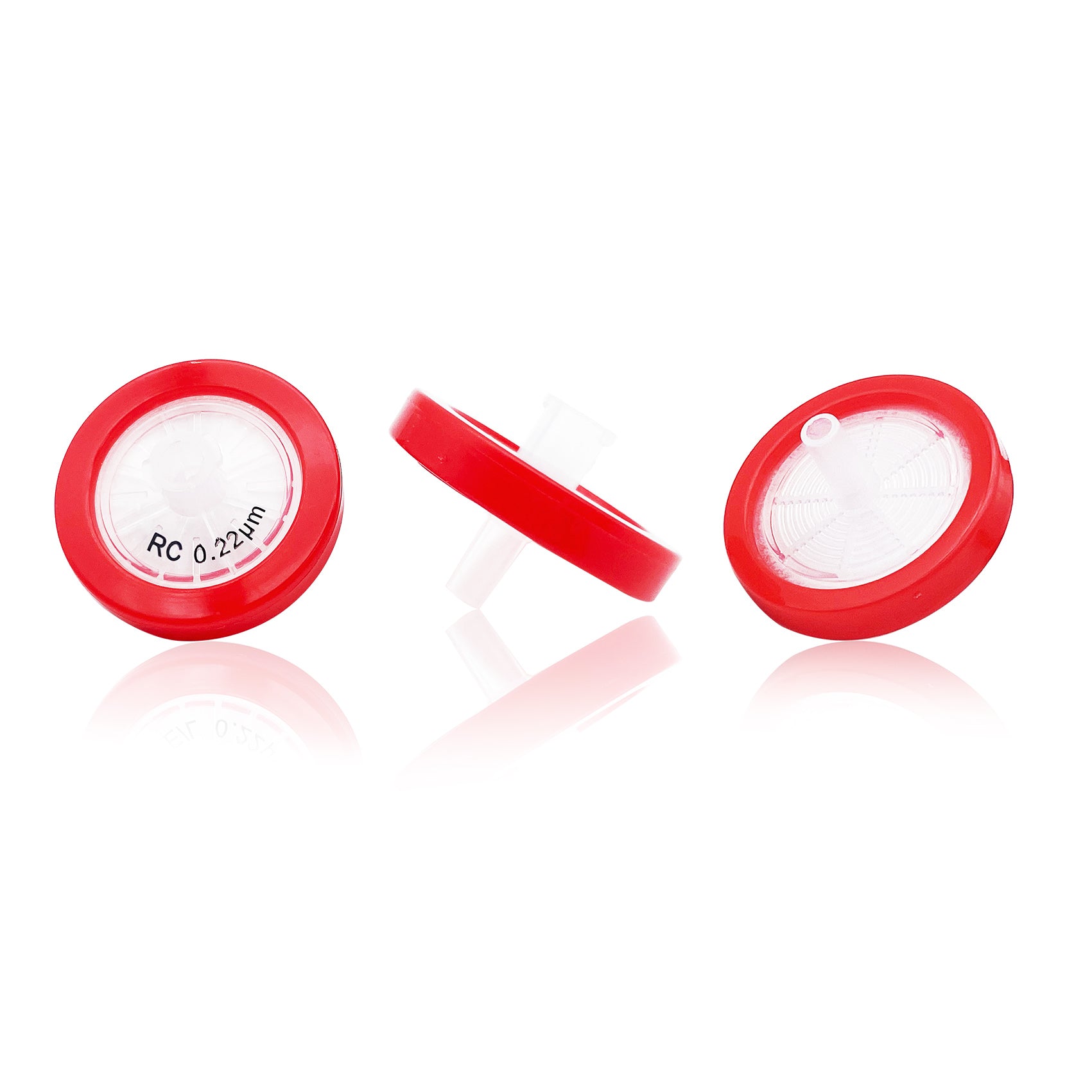 Syringe Filter, Double layers, RC, Dia. 33mm, Pore 0.22μm, 100pcs/pk ...