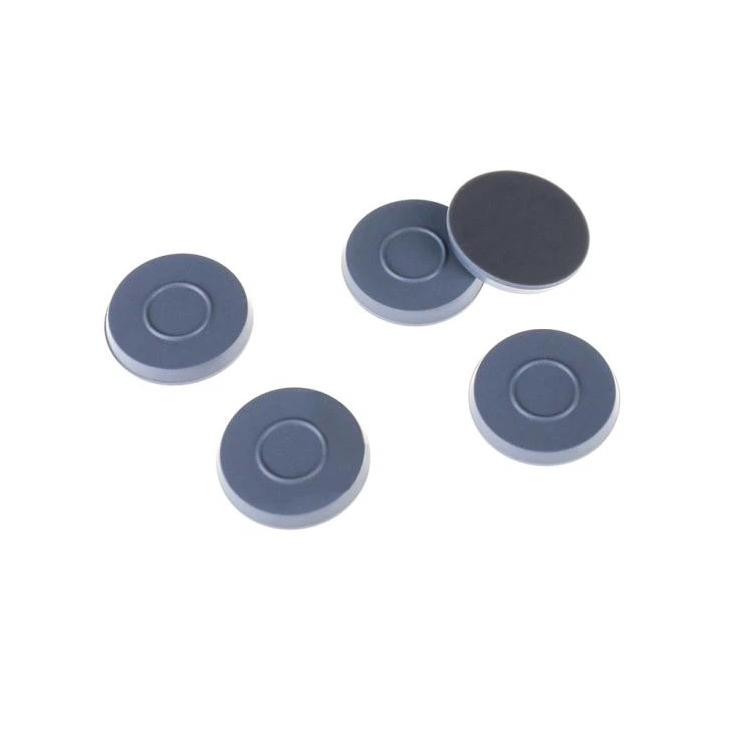 20mm Moulded Grey Butyl Septa one ring 3.0mm Thick. 100pcs/pk, 30pk/ca ...